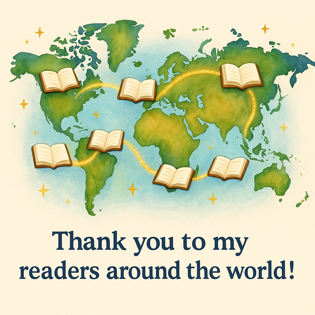 📚💛 Thank You, Readers! 💛📚 – The Aging English Major