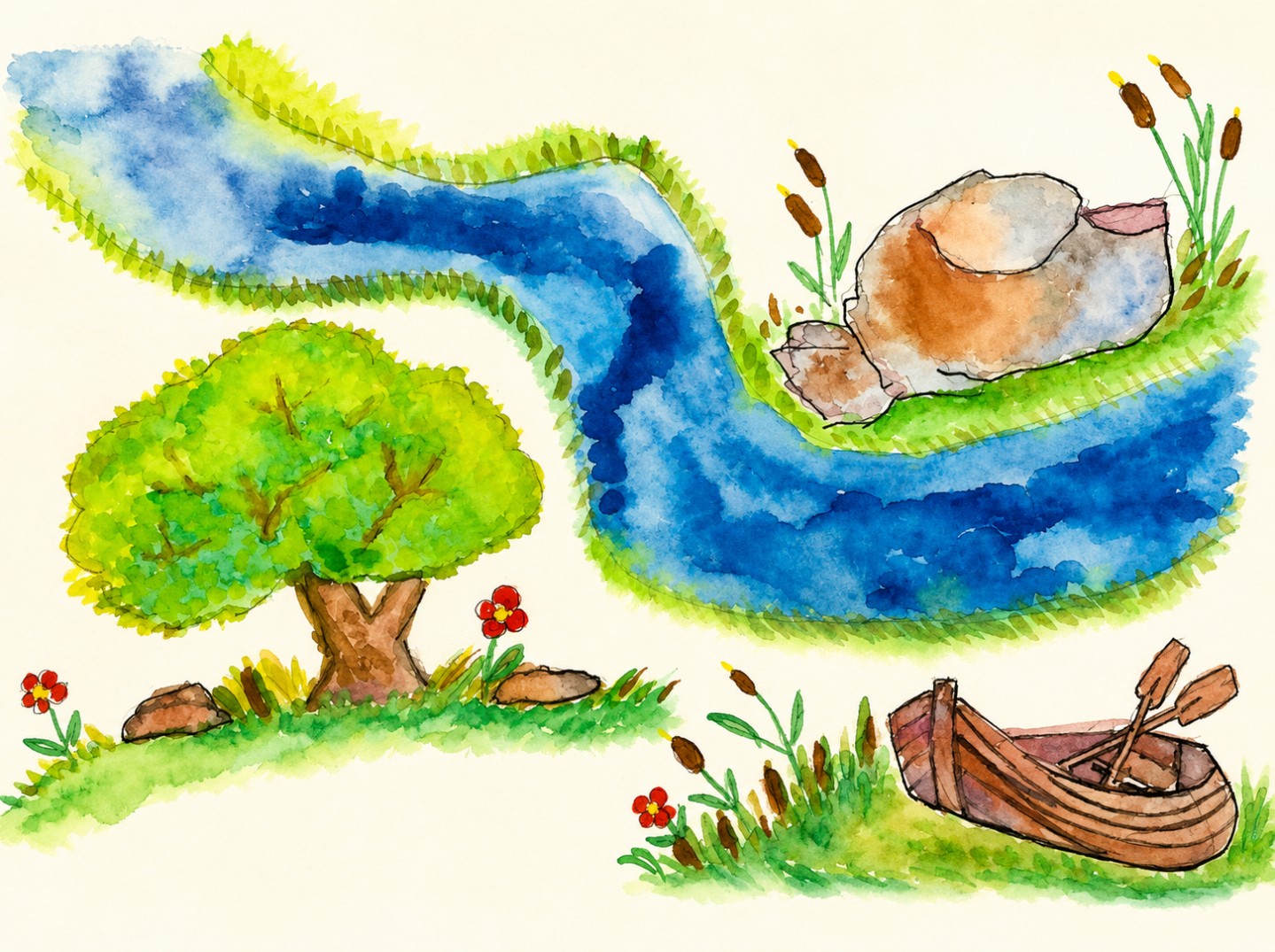 A Rock, A River, and A Tree – The Aging English Major